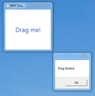 WPF Drag Drop How To Detect When Drag Is Started