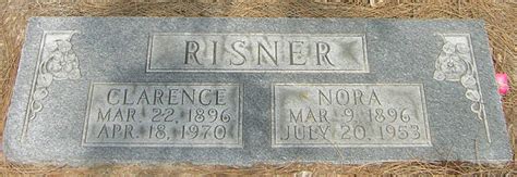 Clarence Risner 1896 1970 Memorial Find A Grave