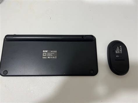 BOW Wireless Silent Keyboard Set With Wireless Silent Mouse Computers Tech Parts