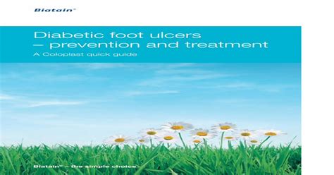 Pdf Diabetic Foot Ulcers Prevention And Treatment English