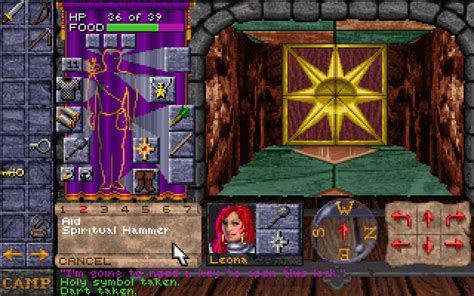 Dungeon Hack 1993 Dos Ссылки описание обзоры скриншоты