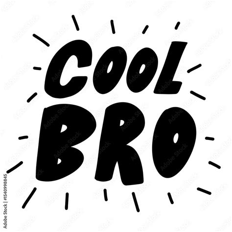 Ilustración De Stock Cute Cool Best Big Little Lil Brother Bro Son Ever