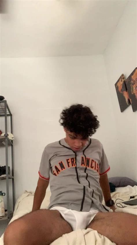 A Boner From Giving Himself A Tighty Whities Wedgie