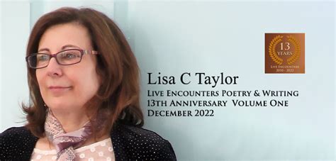 Lisa C Taylor When This Became That Live Encounters