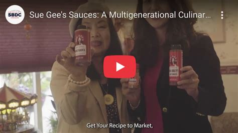 Small Business Success Story Sue Gees Sauces Small Business
