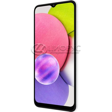Купить Samsung Galaxy A03S SM-A037F/DS 64Gb Dual LTE White (РСТ) в ...