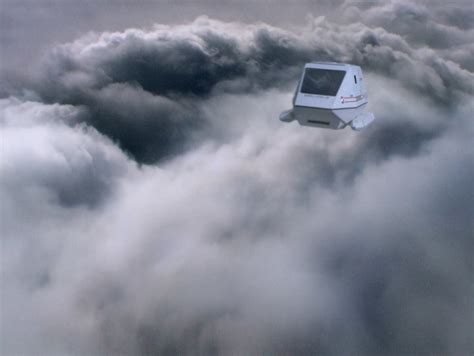 Trekcore A Shuttlecraft Piloted By William Riker Approaches The