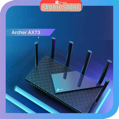 Jual Fs Tp Link Wifi Router Ax Dual Band Mu Mimo Ofdma Mbps Ghz Archer Ax