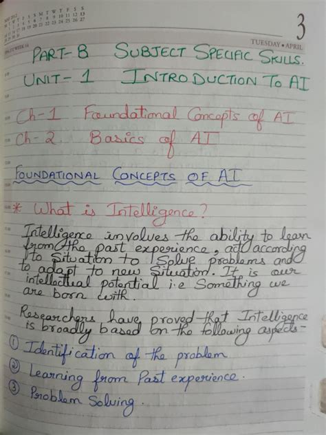 class 10 part b unit 1 introduction to ai pdf learning cognition