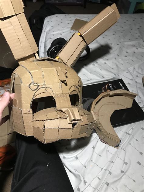 Freddy Fazbear Mask Cardboard