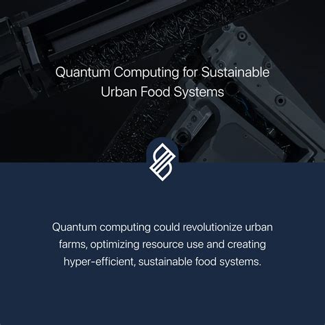 Quantum Computing For Sustainable Urban Food Systems → Scenario