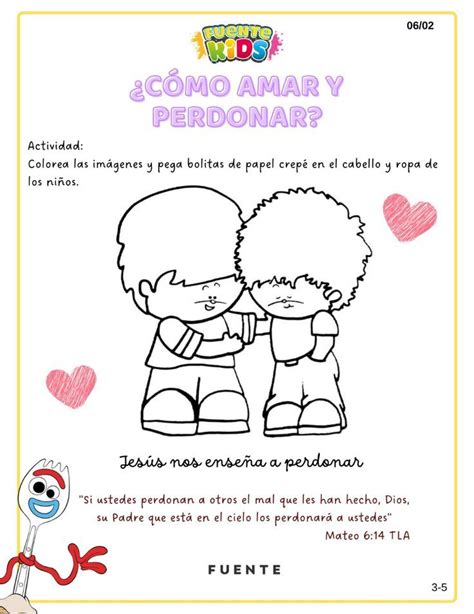 ¿cómo Amar Y Perdonar Lecciones De La Escuela Dominical Lecciones
