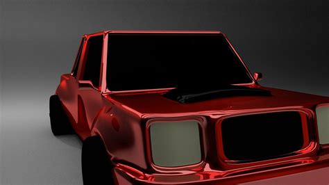 툰 카 3d 모델 1 Blend Free3d