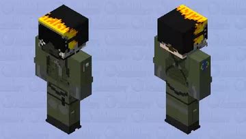 Osean Pilot Ace Combat Minecraft Skin