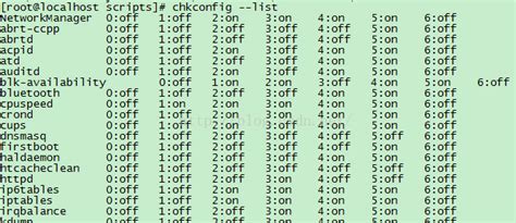 Chkconfig用法总结chkconfig Add 无效 Csdn博客