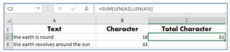How To Count Characters In Excel Cell And Range