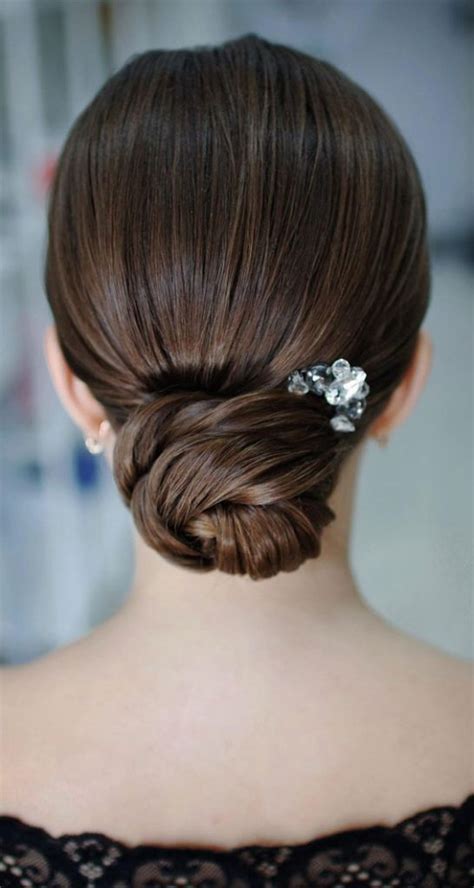 59 Gorgeous Wedding Hairstyles In 2022 Elegant Clean Low Bun