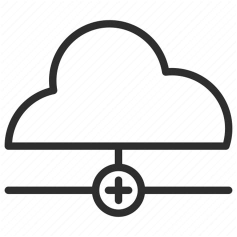 Add Share Cloud Cross Plus Icon Download On Iconfinder