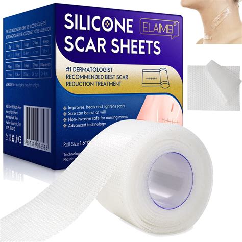 Silicone Scar Sheets Clear Silicon Gel Scar Sheets