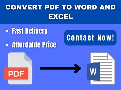 A Data Entry From PDF To Word Or Excel Upwork