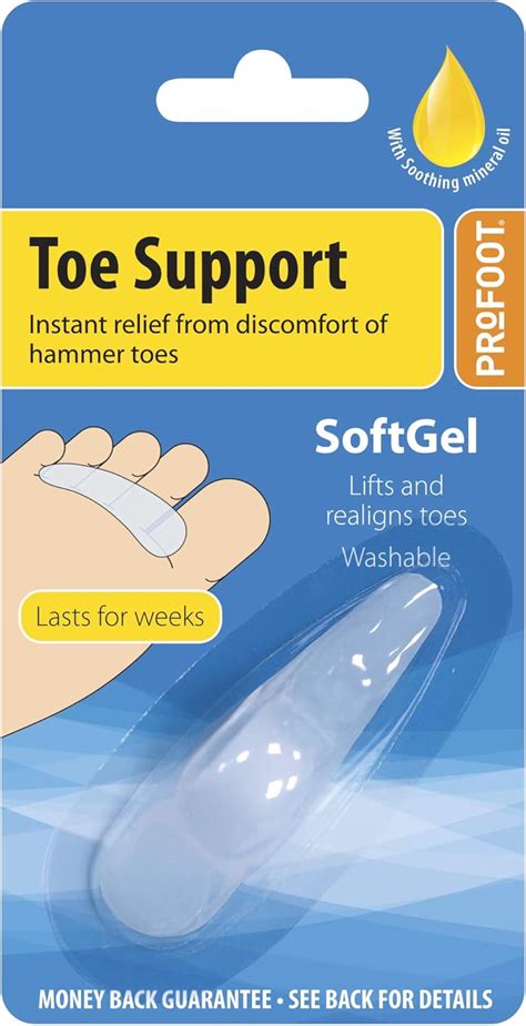 Profoot Toe Support Cushions For Curled Toes And Hammer Toes Lifts And