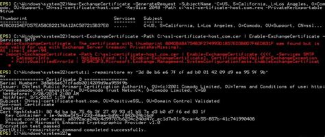 Ssl Certificate Installation On Exchange Powershell Byte Byte