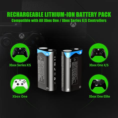 Lithium Xbox Controller Battery Pack For Xbox Series X S Xbox One Xbox Hixon Power