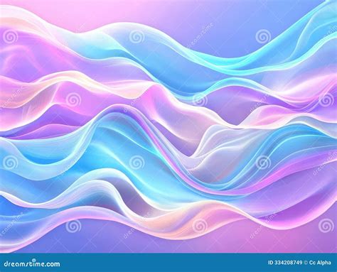 Dynamic Pattern Of Moving Lights Waves Of Color Shifting Across The