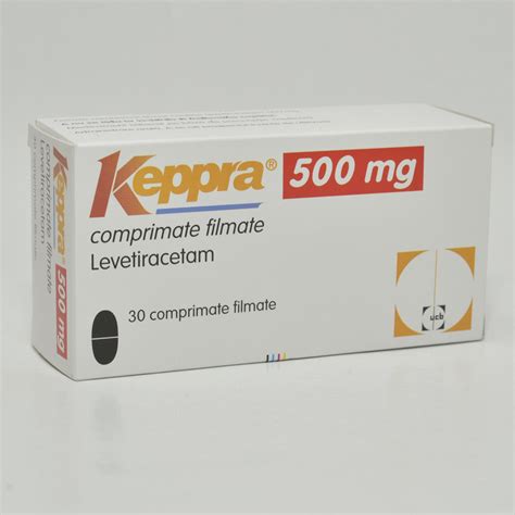 Keppra 500 Mg X 30 Compr Film 500mg Ucb Pharma Ltd Pret