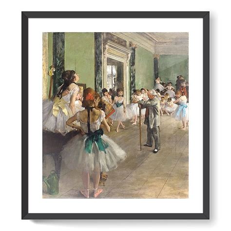 La Classe De Danse Affiches Dart Encadrées · Boutiques De Musées