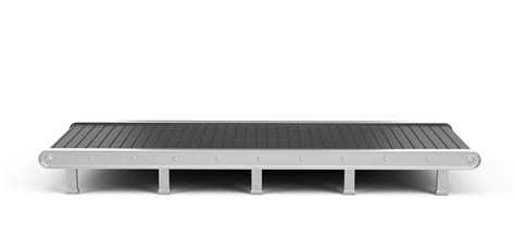 빈 컨베이어 벨트는 흰색 배경에 고립되어 있습니다 3d 렌더링 컨베이어 벨트에 대한 스톡 사진 및 기타 이미지 컨베이어 벨트 허리띠 수평 구성 Istock