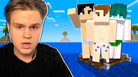 МЫ ПОПАЛИ НА ОДИН БЛОК В ОКЕАНЕ МАЙНКРАФТ Youtube