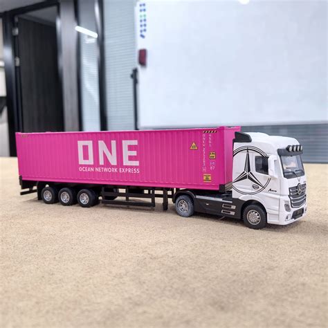 Shipping Container Truck Model O A S Transportation Models Precision Craftsmanship For