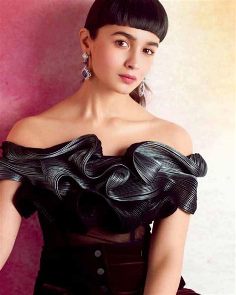 In Pics Alia Bhatt Poses For Elle
