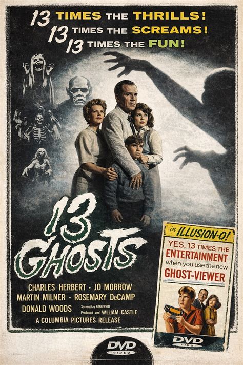 13 Ghosts 1960 Charles Herbert Jo Morrow Rosemary Decamp Margaret