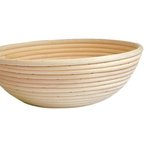 Round Natural Rattan Bread Fermentation Basket Cou Grandado