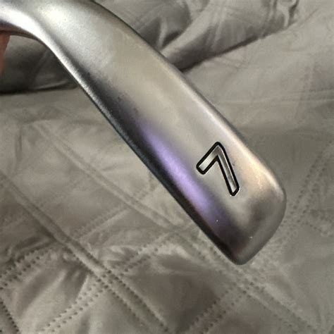 Excellent Ping I525 7 Iron Orange Dot Project X Io Stiff Flex 110g Rh