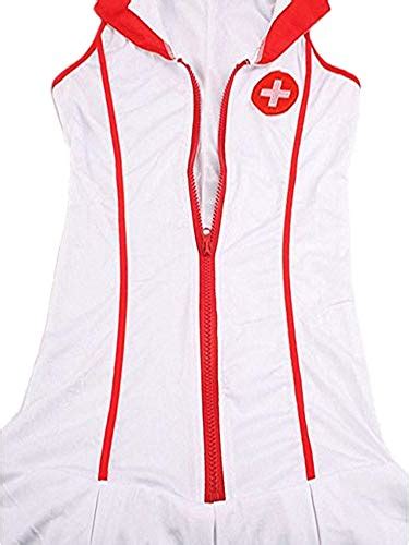 Kadila Sexy Nursing Dress Lace Up Costume Doctor Roles Style Heist