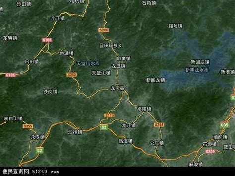广东龙门县地图 广东惠州龙门县 惠州龙门县 大山谷图库