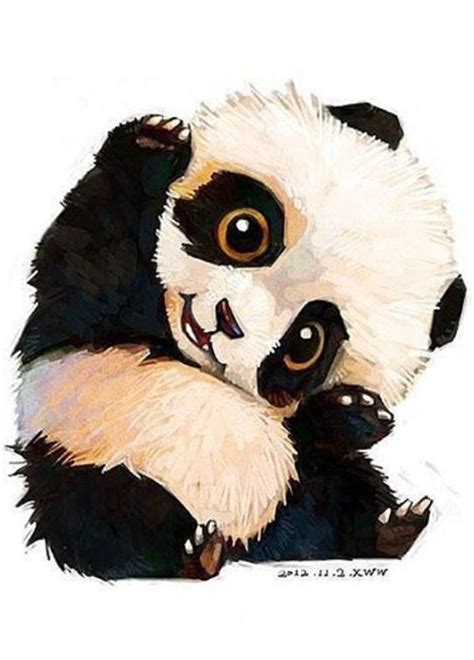 Pin De Denisa Naghi En Drawing Arte De Panda Dibujos Bonitos De
