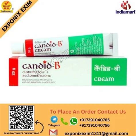 Candid B 20 Gram Antifungal Cream At ₹ 202unit Antifungal Drugs In