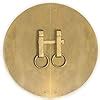 Hardware Philosophy Brass Button And Zipper Cabinet Face Plate