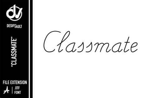 Classmate Font Fun And Playful Handwritten Script Download Font Canyon