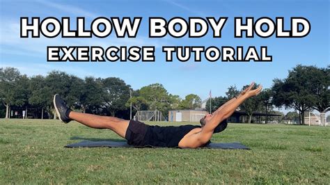 How To Hollow Body Hold Core Exercise Tutorial Youtube