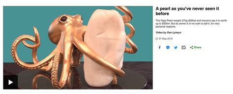 Introducing The Giga Pearl The Worlds Largest Natural Pearl