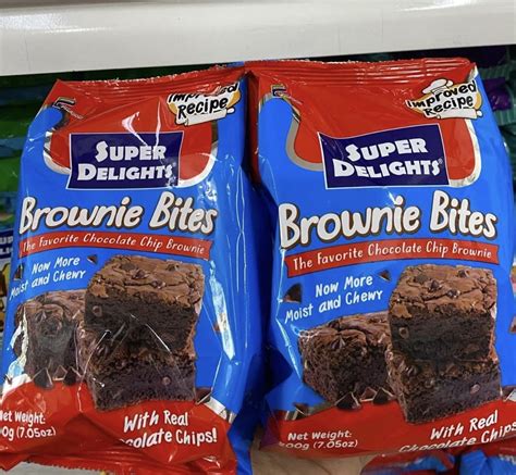 Super Delight Brownie Bites 200g Snacks Shopee Philippines