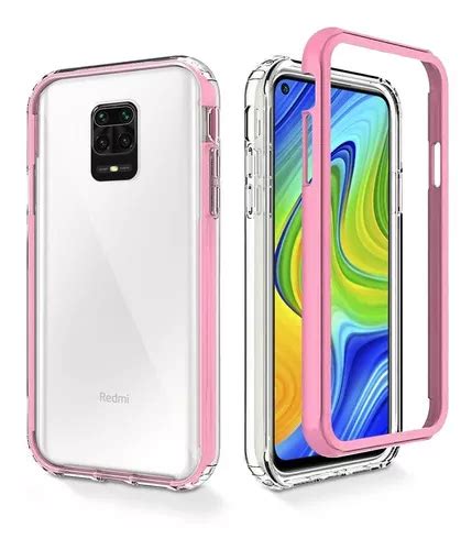Funda Para Xiaomi Rigida Alto Impacto Doble Estructura Color Rosa Modelo De La Funda Redmi