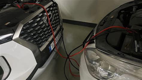 배터리 방전 And 점프시동 걸기 Youtube