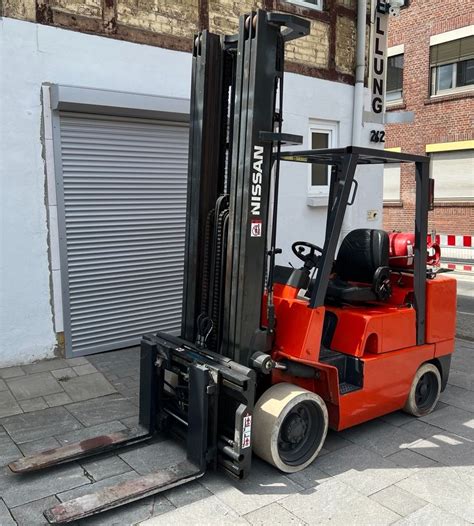Nissan Gas Stapler Gabelstapler Gasstapler Stapler 3 5t Triplex In Wuppertal Heckinghausen