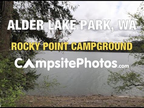 Alder Lake Park Rocky Point Campground Wa Youtube